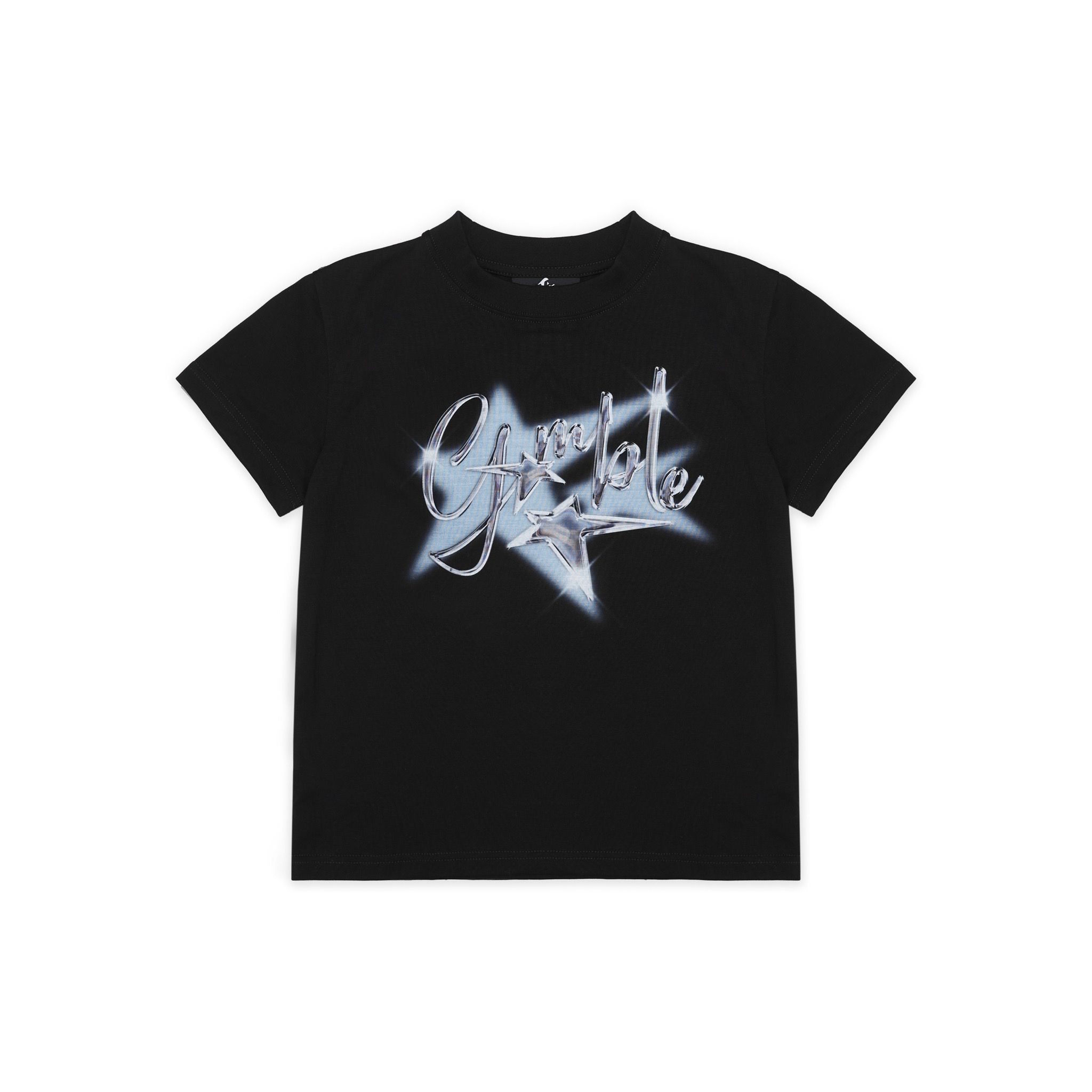 CHROME TEE / BLACK – GAMBLE WORLDWIDE