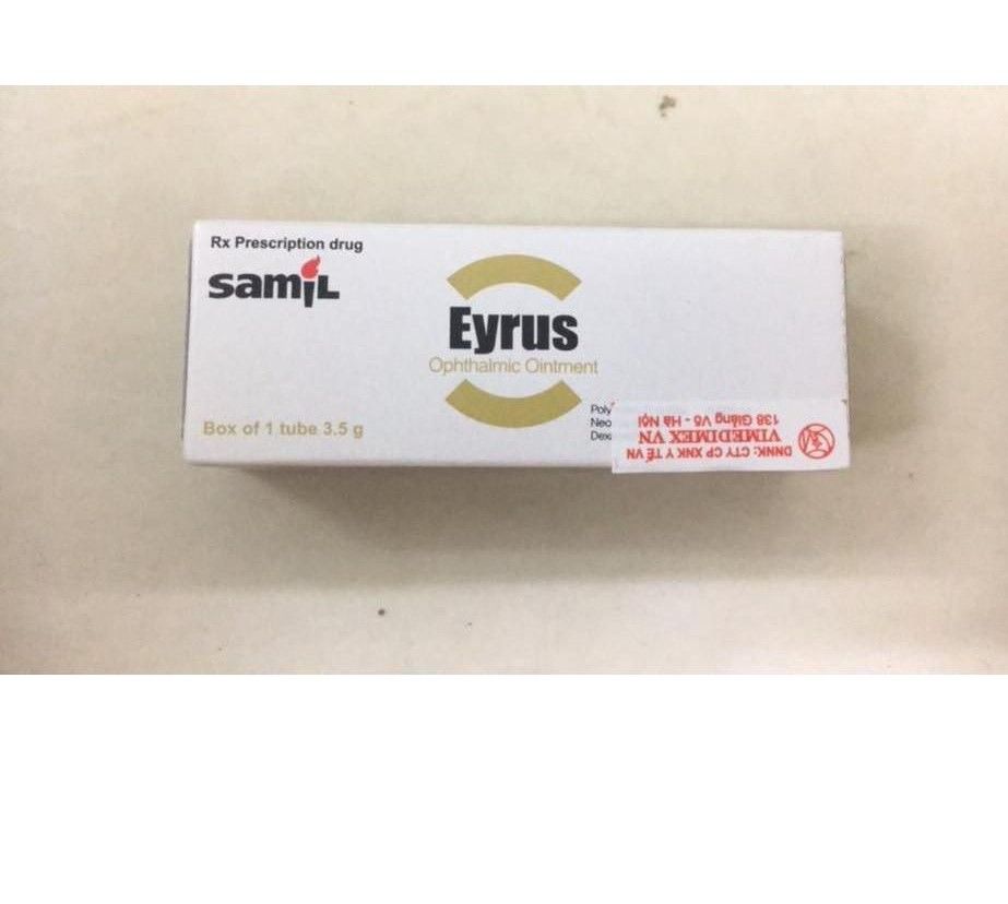 Eyrus Ointment 3.5G Chính Hãng – Nhà Thuốc Bệnh Viện