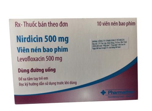 Nirdicin 500Mg Film-Coated Tables – Nhà Thuốc Bệnh Viện