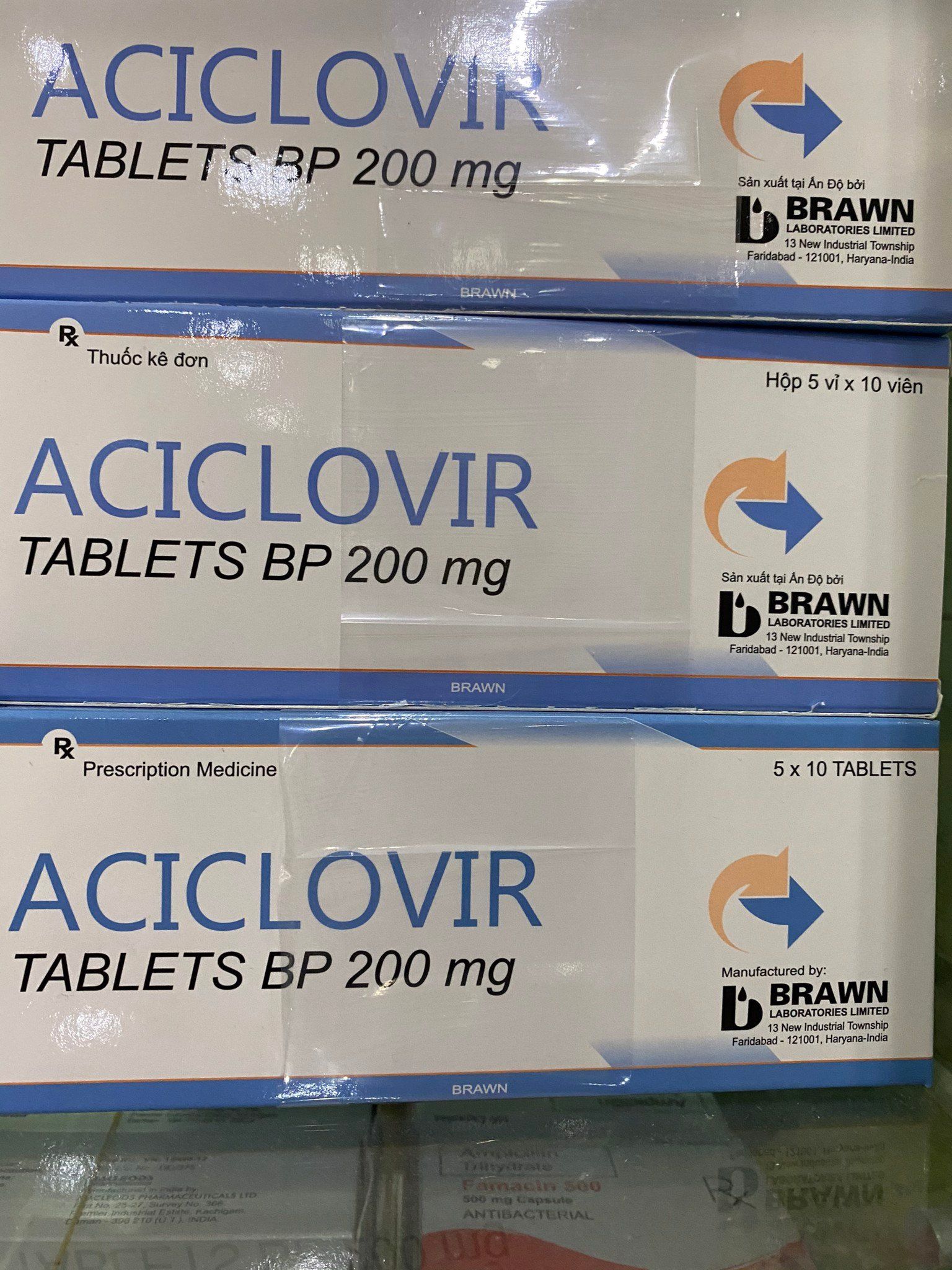 Aciclovir 200 Mg – Nhà Thuốc Bệnh Viện