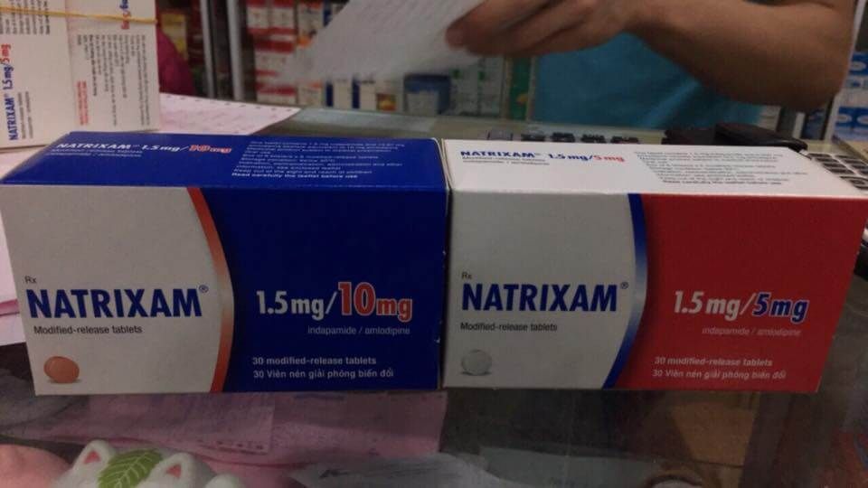 Natrixam 15 Mg 10 Mg 30 Tablets