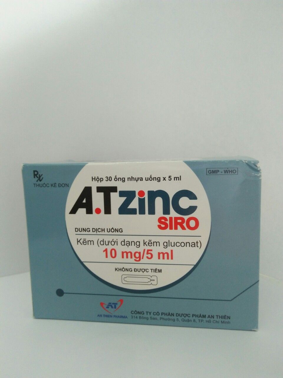 At Zinc Siro 10Mg/5Ml – Nhà Thuốc Bệnh Viện
