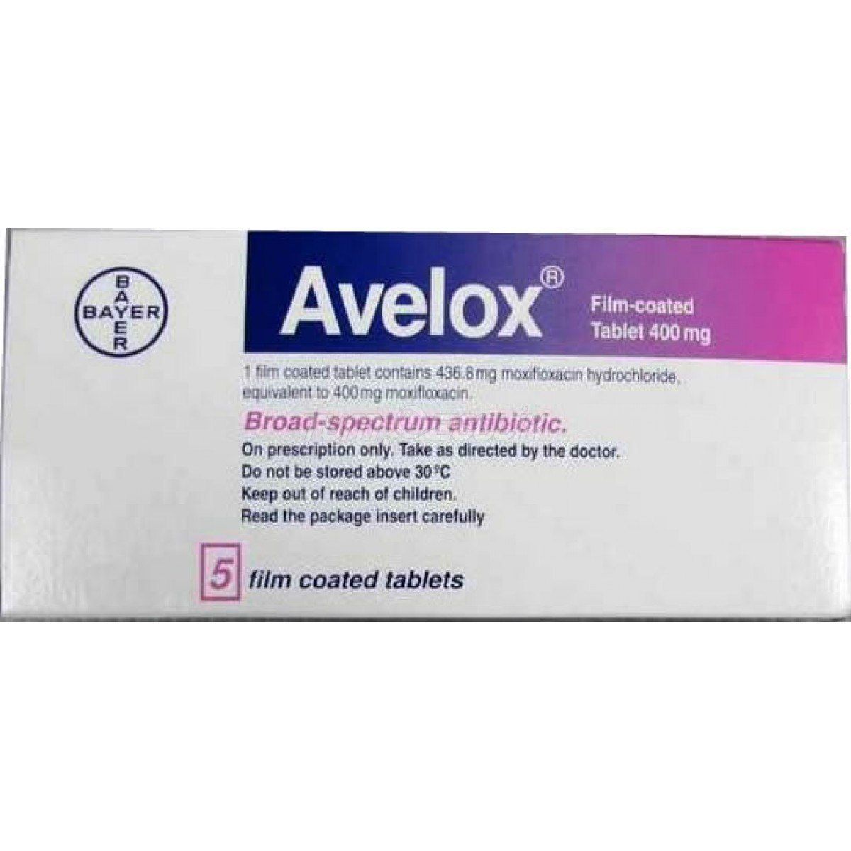 Thuốc trị nhiễm khuẩn Avelox 400mg – Nhà Thuốc Bệnh Viện