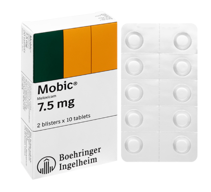Mobic 7.5mg (2 vỉ x 10 viên) – Nhà Thuốc Bệnh Viện
