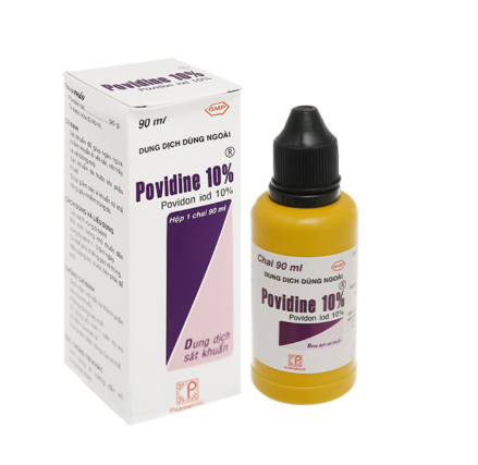 Povidine 10% chai 90ml – Nhà Thuốc Bệnh Viện
