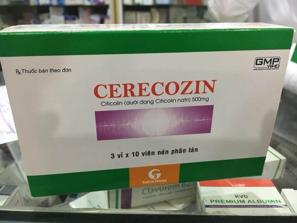 Cerecozin 500Mg – Nhà Thuốc Bệnh Viện