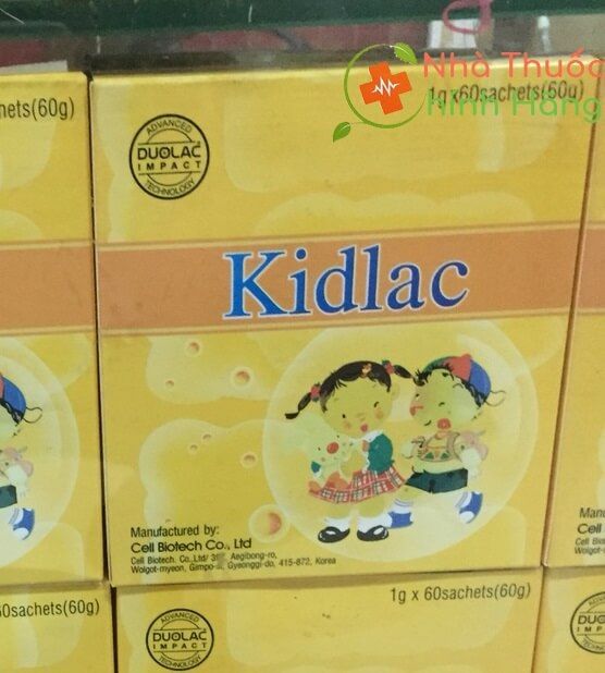 Kidlac (Hộp*60 Gói) – Nhà Thuốc Bệnh Viện