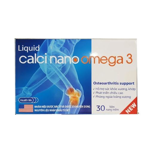 Liquid Calci Nano Omega 3 – Nhà Thuốc Bệnh Viện