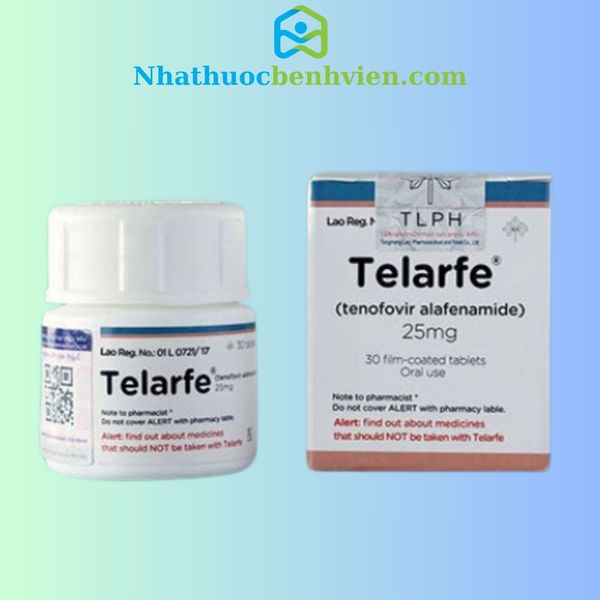 Telarfe（Tenofovir alafenamide 25mg) hộp 30 viên – Nhà Thuốc Bệnh Viện