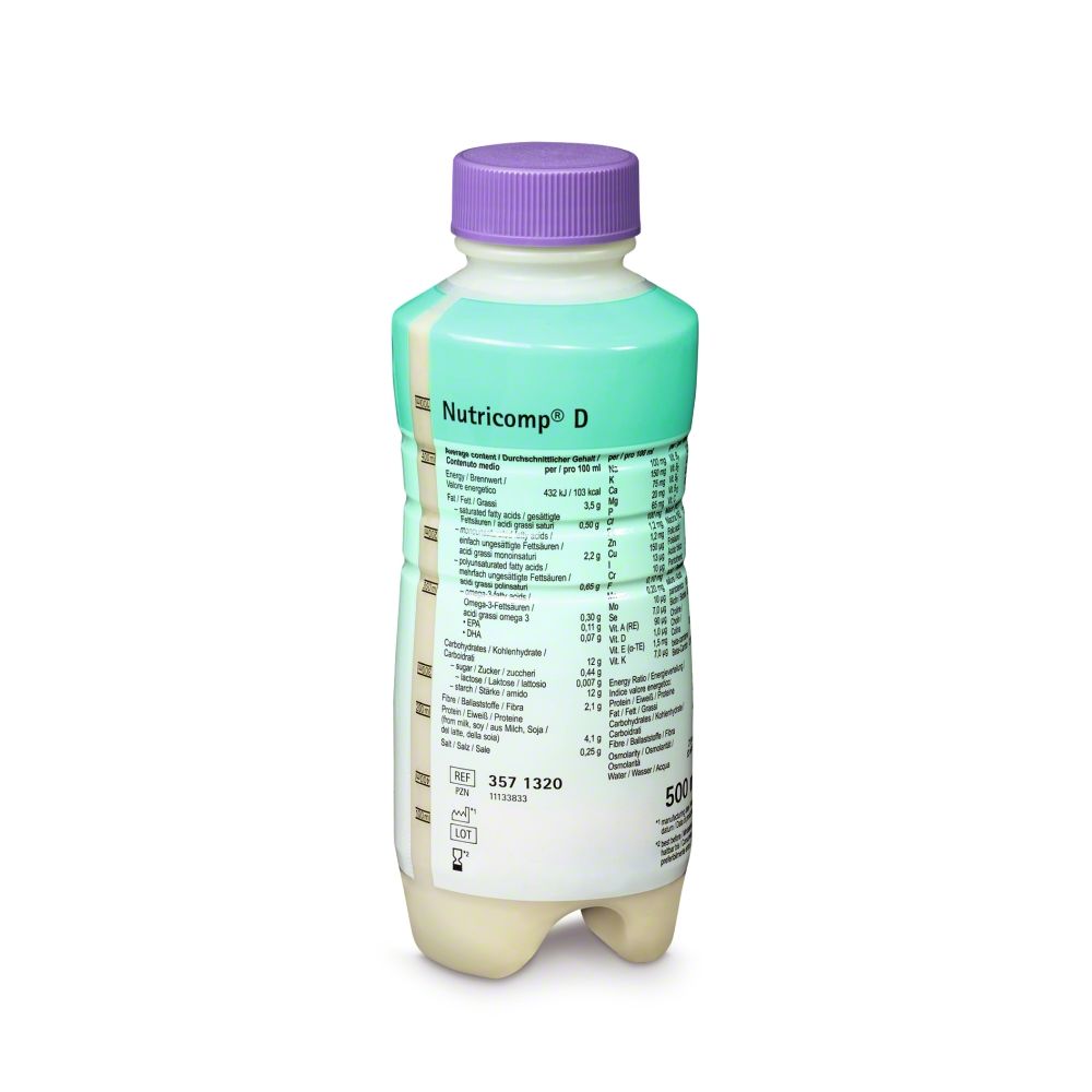 Nutricomp D Neutral 500ml – Dinh dưỡng Y học cho người suy dinh dưỡng ...