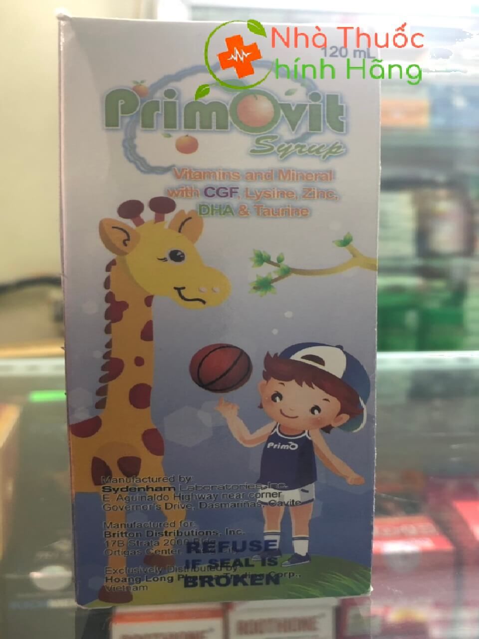 Primovit Syrup – Nhà Thuốc Bệnh Viện