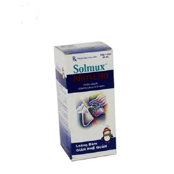 Thuốc Solmux Broncho Syr.60Ml - Thuốc Điều Trị Hô Hấp – Nhà Thuốc Bệnh Viện