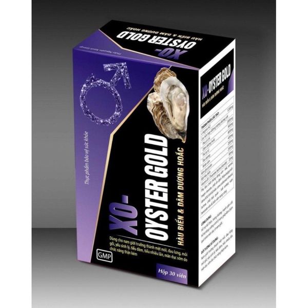 Viên uống tăng cường sinh lý XO - OYSTER GOLD với chiết xuất hàu biển ...