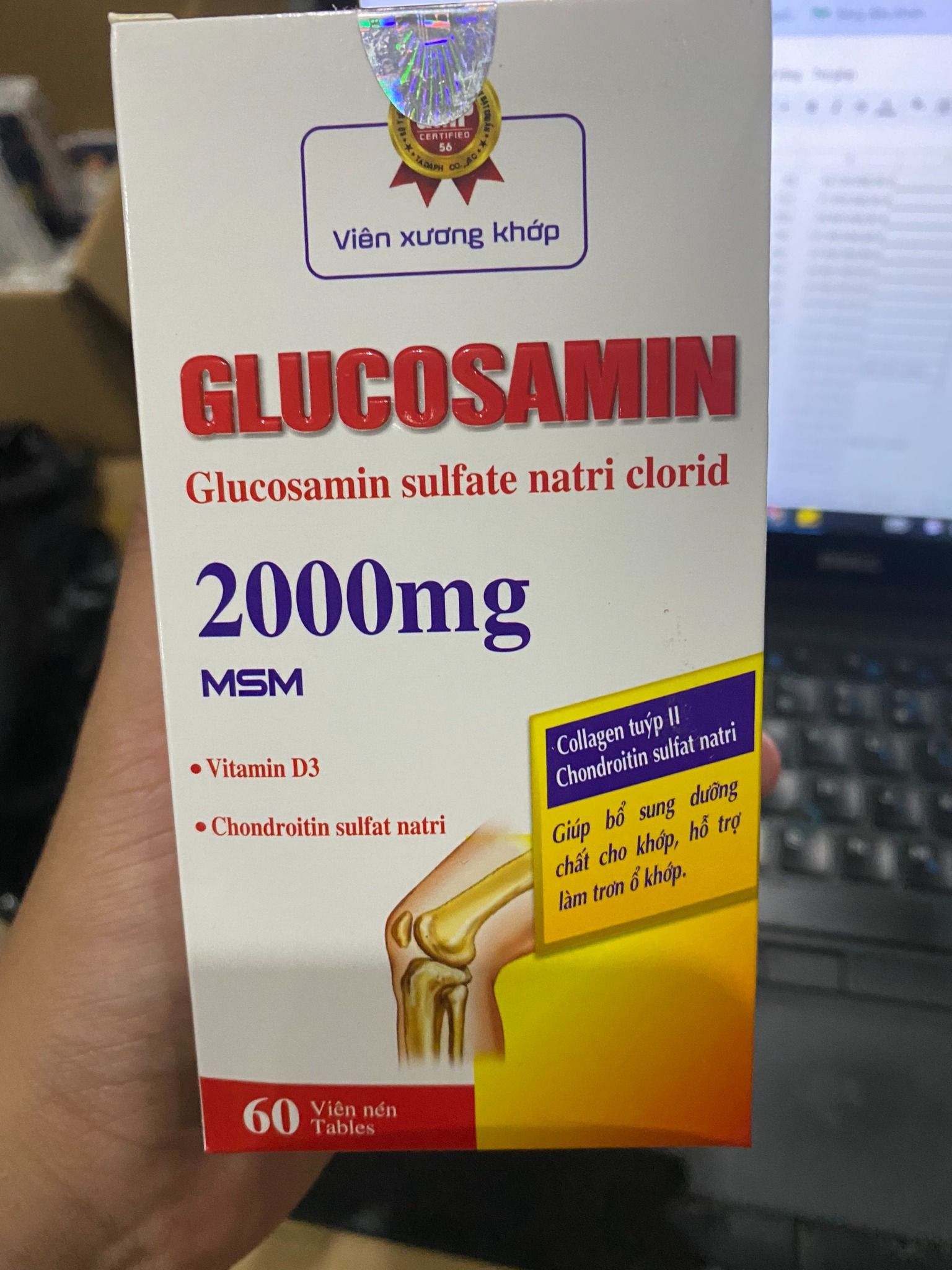 Glucosamin 2000mg – Nhà Thuốc Bệnh Viện