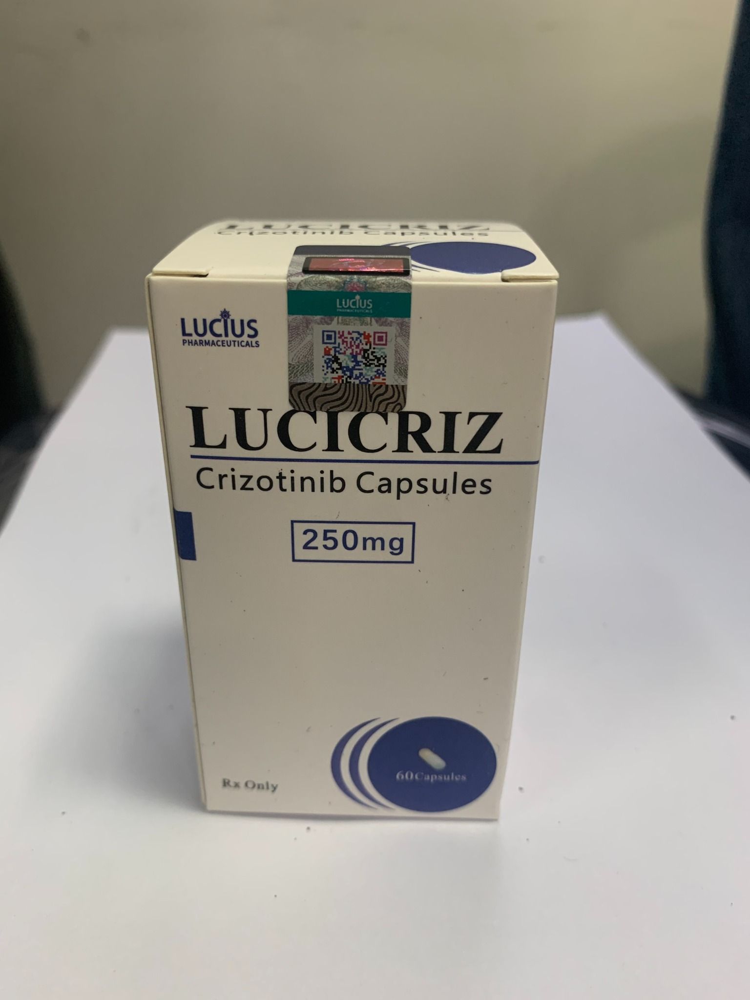 LUCICRIZ 250mg (hộp 60 viên) LUCIUS - Điều trị Ung thư phổi – Nhà Thuốc ...