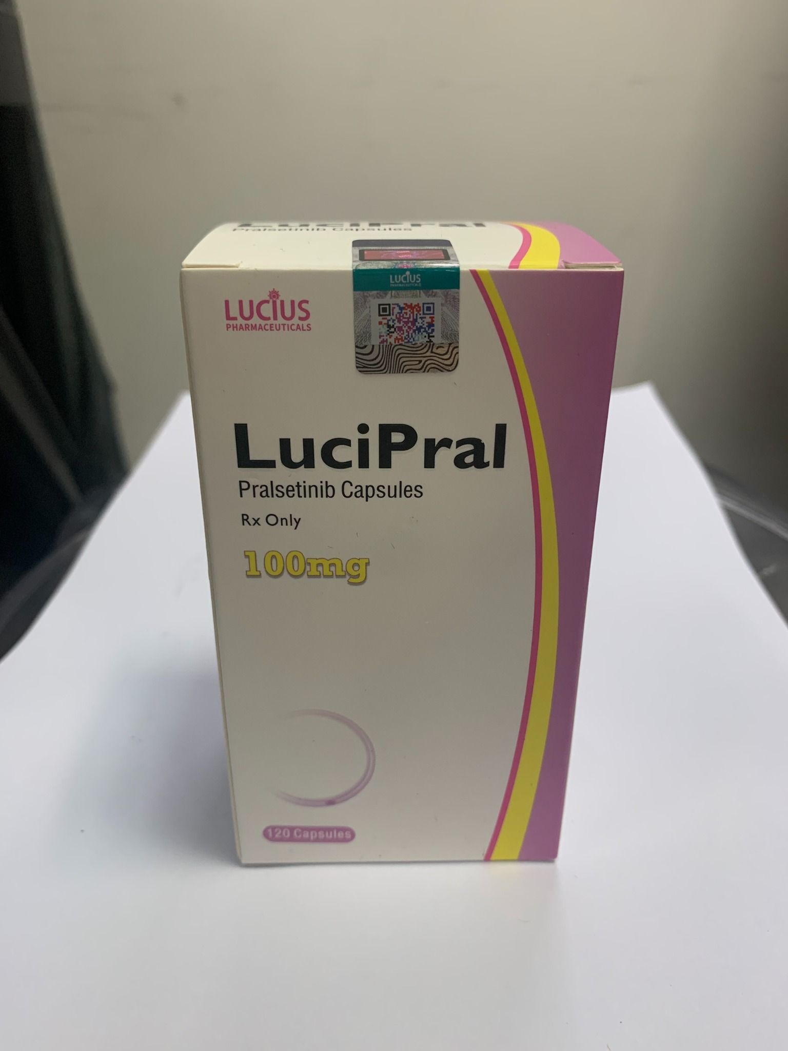 LuciPral 100mg (hộp 120 viên) LUCIUS - Điều trị Ung thư phổi – Nhà ...