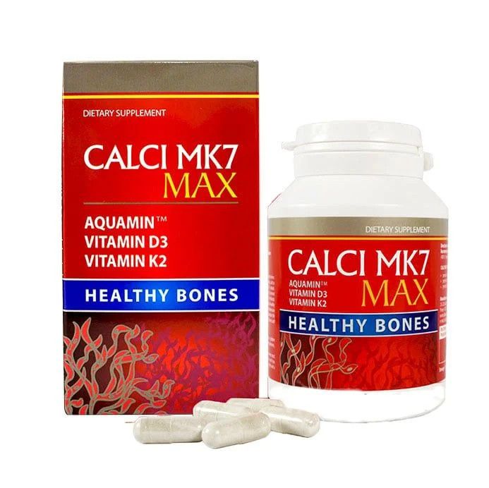 CALCI MK7 Max – Bổ sung canxi từ tảo biển đỏ tự nhiên – Nhà Thuốc Bệnh Viện