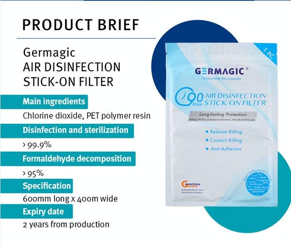 Germagic Disinfection Stick-on Filter – Ice Biotech