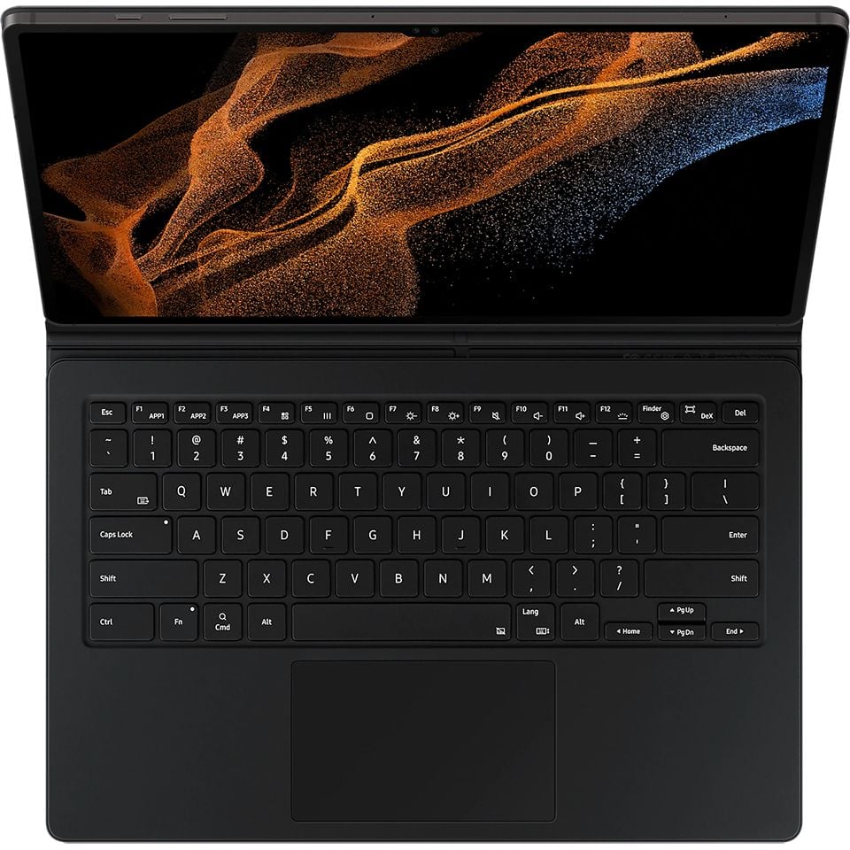 Bao Da Kiêm Bàn Phím Galaxy Tab S8 Ultra Chính Hãng Phụ Kiện Samsung