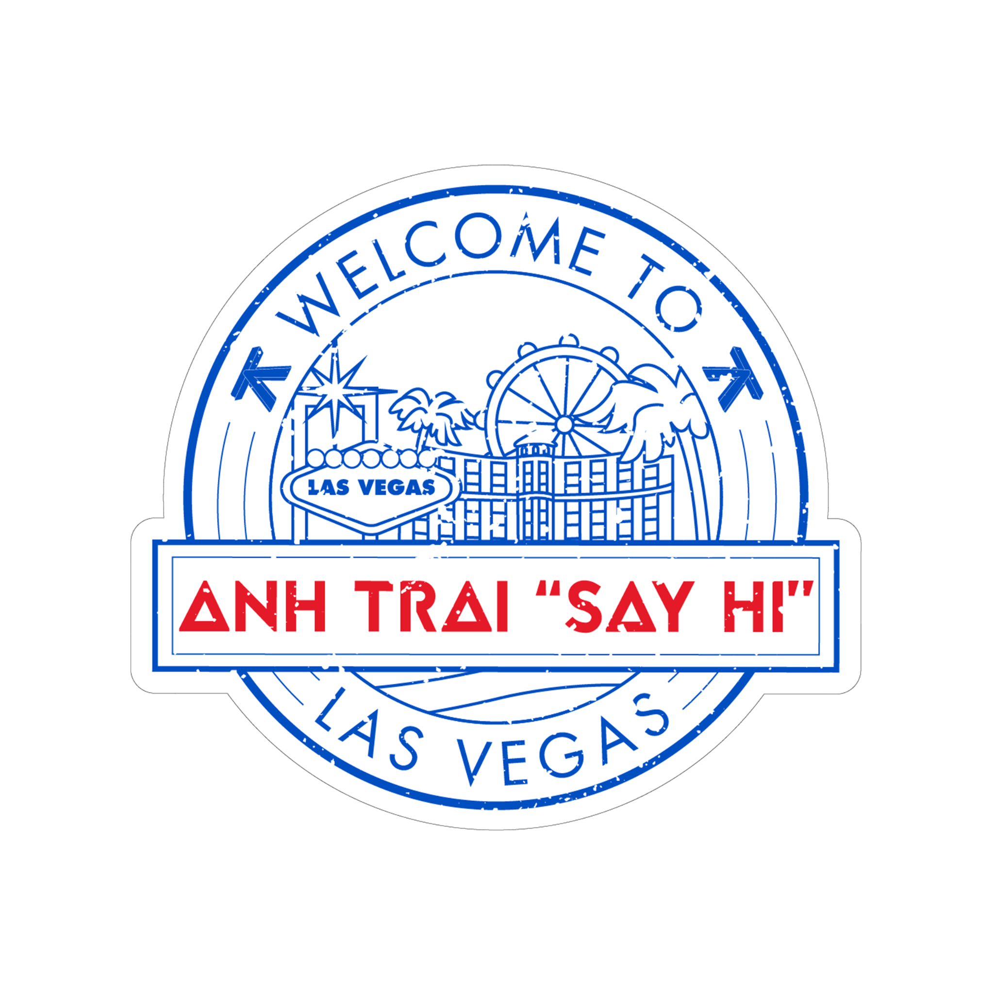 Anh Trai "Say Hi" Travel Sticker Set / The Last Chapter (Nhãn Dán ...