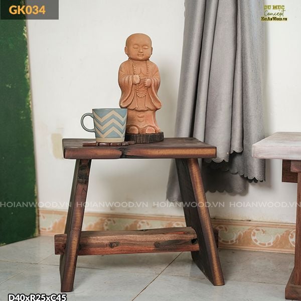 Tab gỗ/ghế đẩu – Du Mục Concept