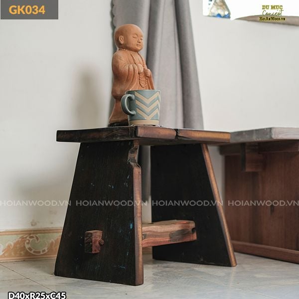 Tab gỗ/ghế đẩu – Du Mục Concept