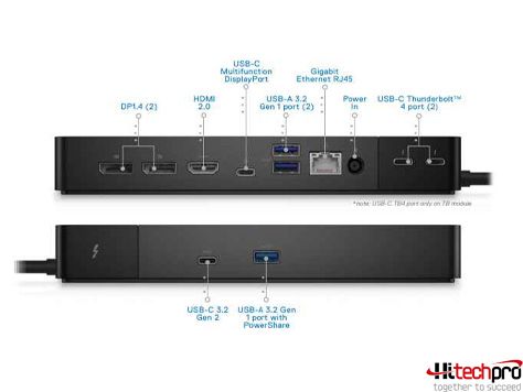 DELL THUNDERBOLT™ DOCK – WD22TB4 – Hitechpro
