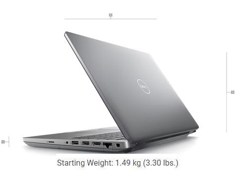 Dell Mobile Precision 3470 Core i7-1270P vPro, 14" FHD, Ram 16 GB R5 ...