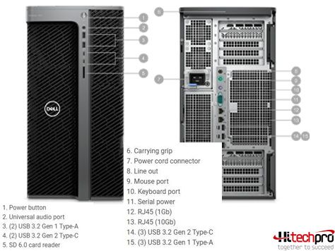Dell Precision 7960 Tower XCTO Base Intel® Xeon® W5-3423, 16GB Ram/ 1T ...