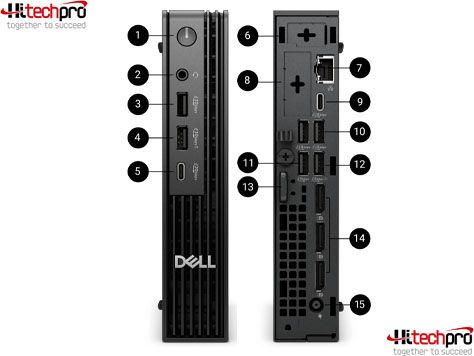 DELL PRO MICRO PLUS QBM1250 | ULTRA 5 245 | 8GB DDR5 RAM | 512GB SSD ...