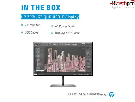 HP Z27u G3 27 inch QHD USB-C Display A/P,3Y WTY_1B9X2AA – Hitechpro