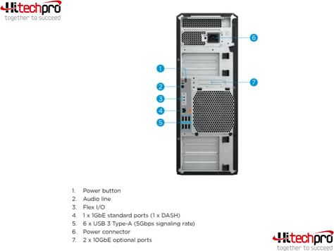 HP Z6 G5 WORKSTATION PC | INTEL® XEON® W5-3423 | 32G R5 RAM | 512 GB S ...