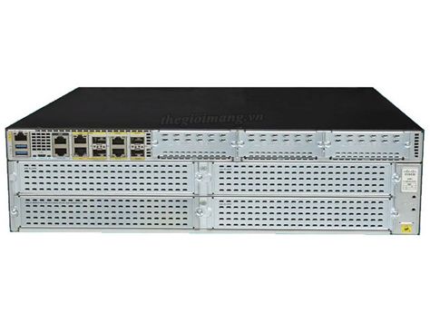 ISR4461/K9 Thiết bị định tuyến Cisco ISR 4461 (2x10GE+4x1GE,3NIM,3SM ...