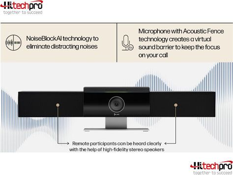 POLY STUDIO USB-A 4K VIDEO BAR (MÃ P/N: 842D4AA) CHO MICROSOFT TEAMS ...