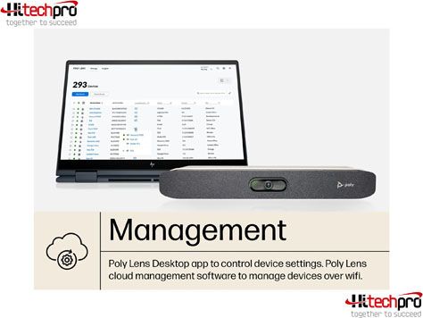 POLY STUDIO X30 ALL-IN-ONE VIDEO BAR VỚI TC8 CONTROLLER KIT MÃ 83Z46A ...