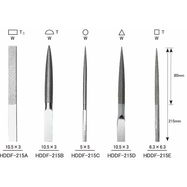 Giũa kim loại MIRACLE HDDF – Azcomonline