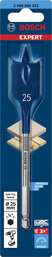 Mũi khoét gỗ đuôi cá SELFCUT 152mm Bosch - TTBH Saigon ESCO
