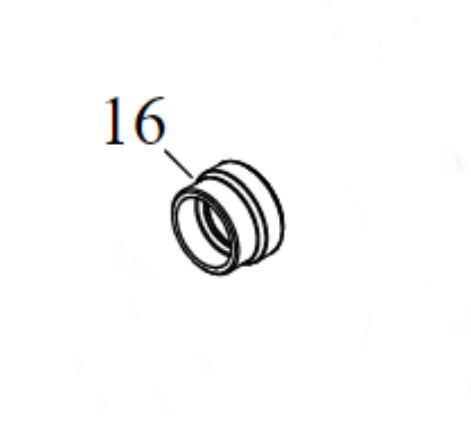 N864734 - Vòng ngoài đầu gài mũi của máy bắn vít DCF850 Dewalt - TTBH ...