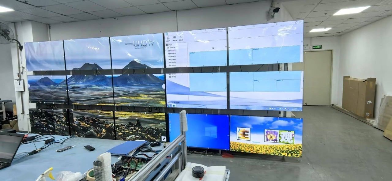 Màn hình ghép 55inch - 1.7mm Model: PJ2000-55LE-1.7 – Led3A - Led ...