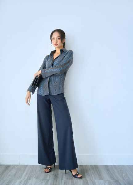 Ống rộng xanh đen – Gillee