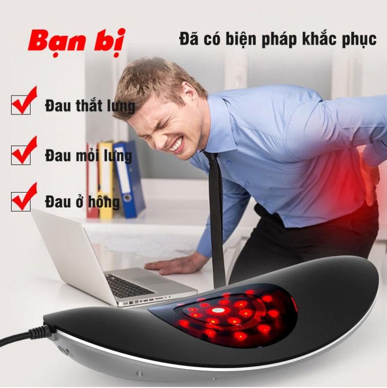 Máy Massage Thắt Lưng Hồng Ngoại Hỗ Trợ Phục Hồi Giảm đau Thắt Lưng