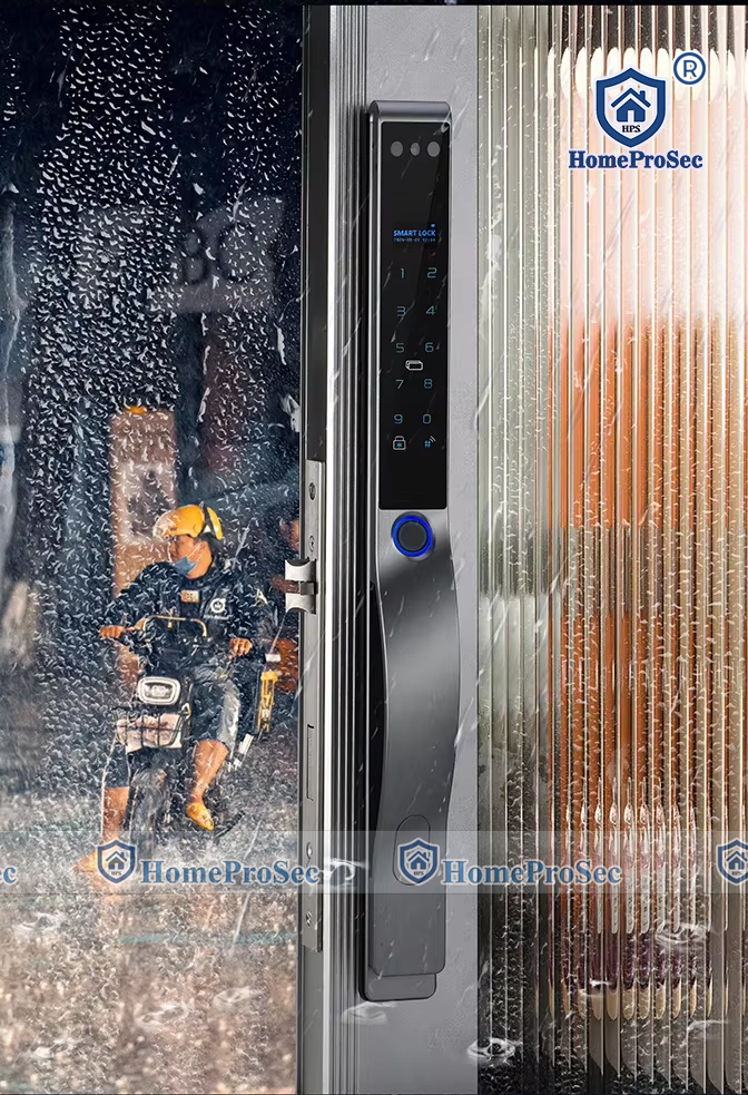 Khóa cửa nhôm vân tay/ khuôn mặt HomeProSec HPS- 3390 Face (Ttlock- t