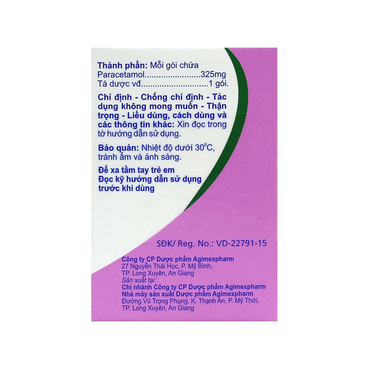 AGIMOL® 325 – Khải Nguyên Pharma