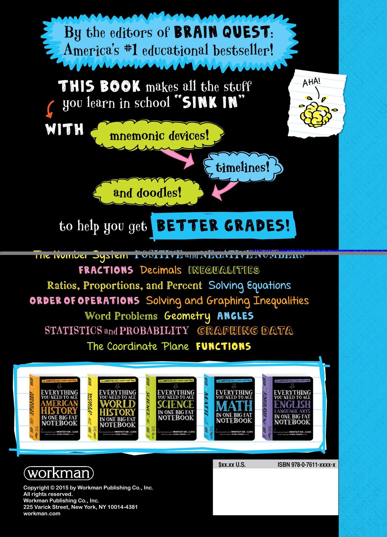 Everything You Need to Ace Math in One Big Fat Notebook – E-books Max30
