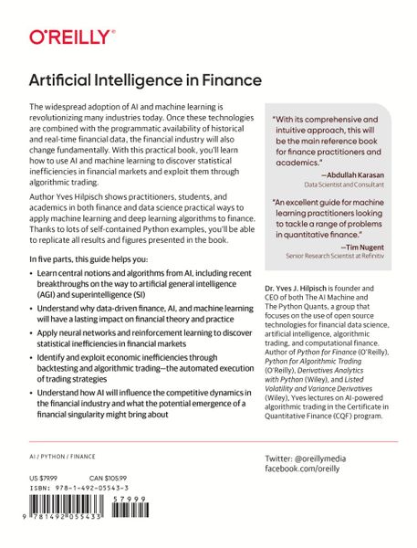 Artificial Intelligence in Finance: A Python-Based Guide – E-books Max30