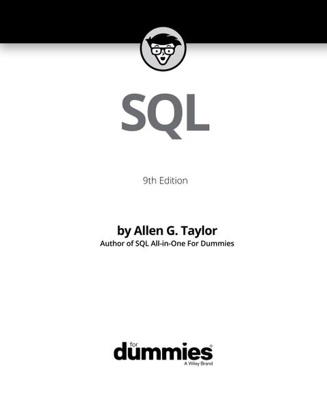 SQL For Dummies – E-books Max30