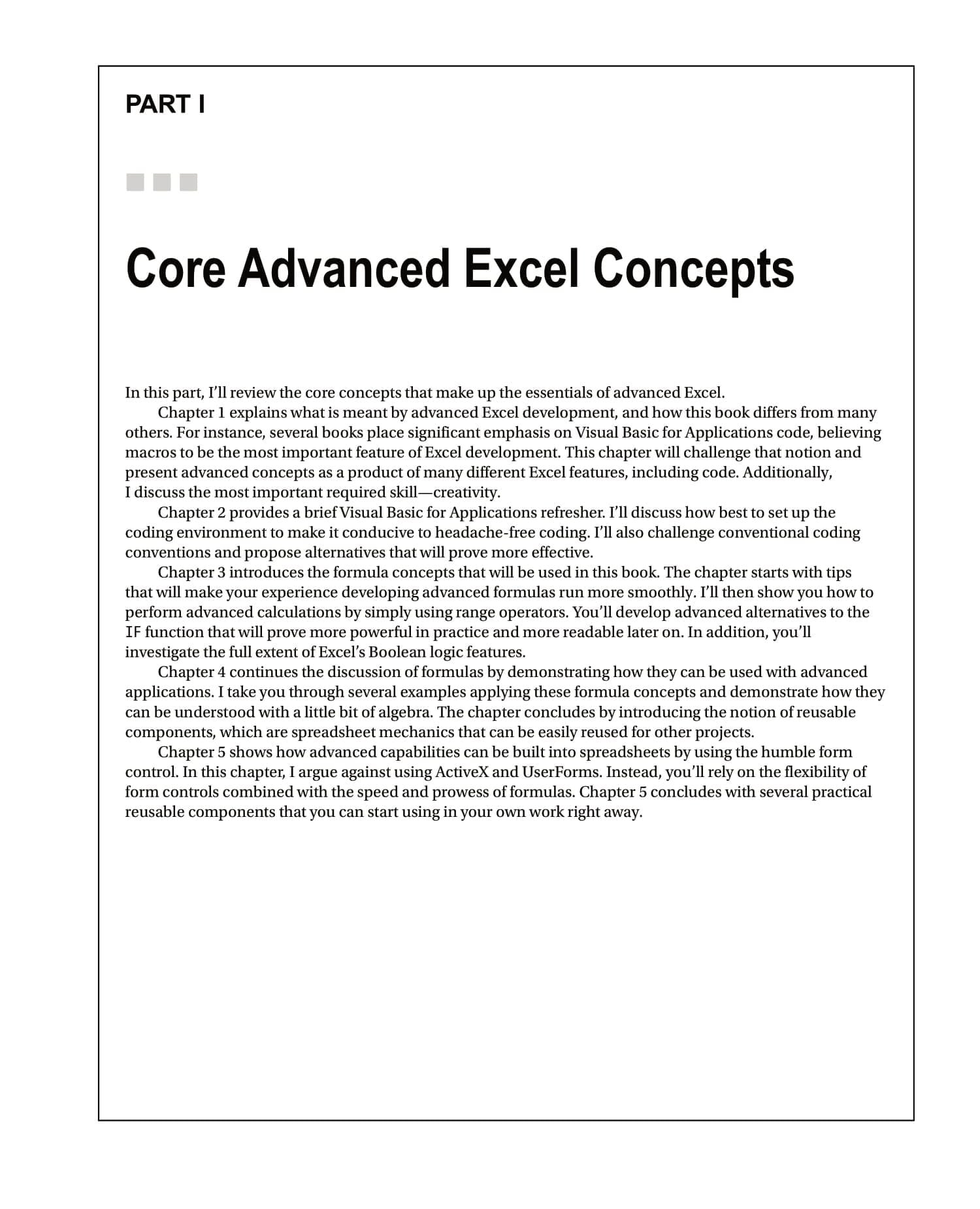 Advanced Excel Essentials – E-books Max30