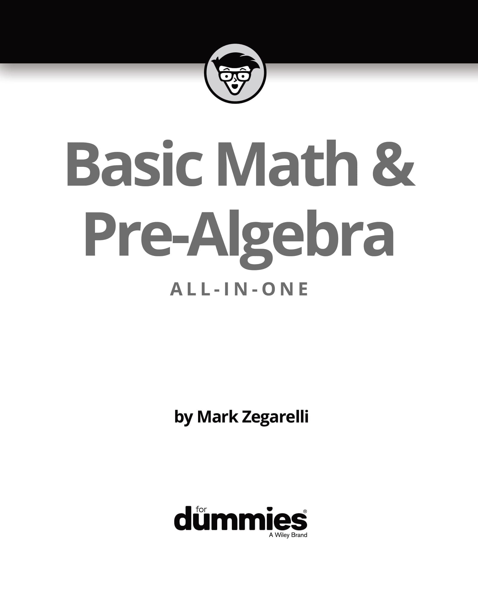Basic Math & Pre-Algebra All-in-One For Dummies,1st Edition – E-books Max30